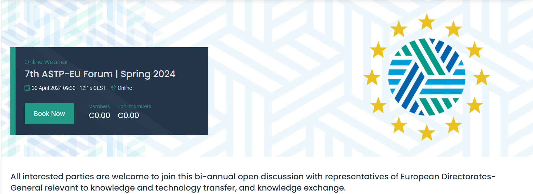 Webinar for knowledge and technology transfer professionals: 7th ASTP-EU Forum – westernbalkans ...