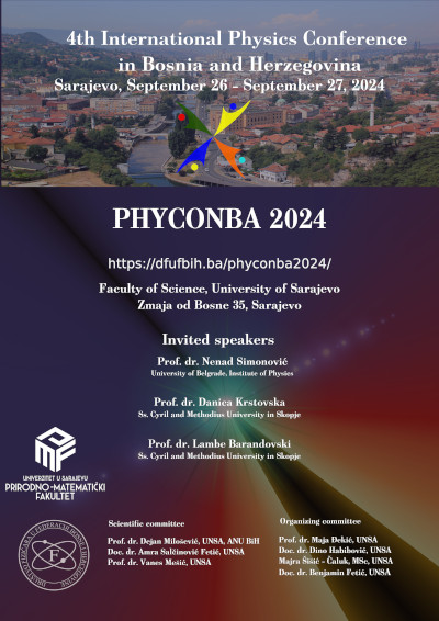 International Physics Conference in Bosnia and Herzegovina – PHYCONBA ...