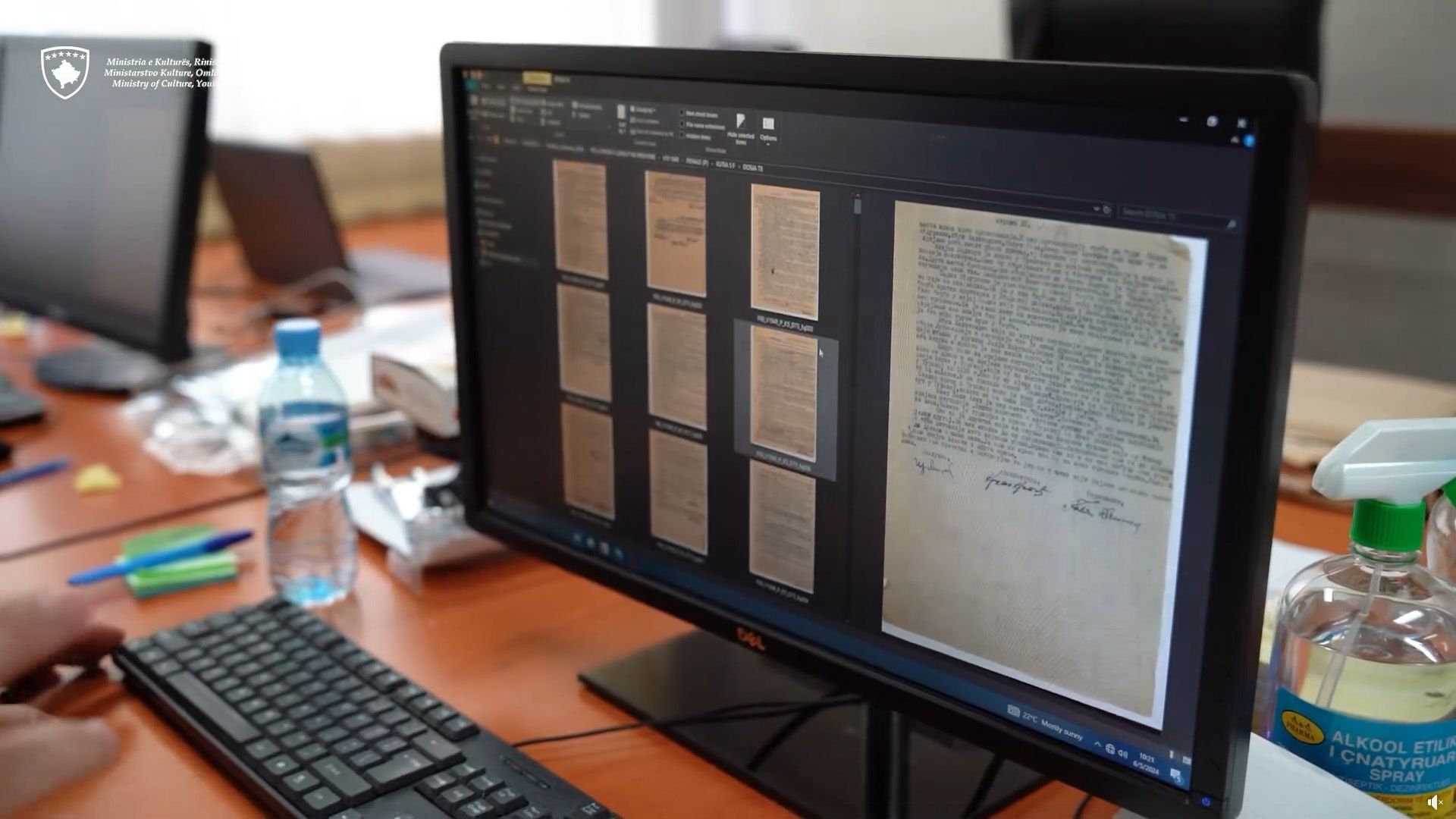 Kosovo Archival Material Digitization: New High-Resolution Scanners in ...